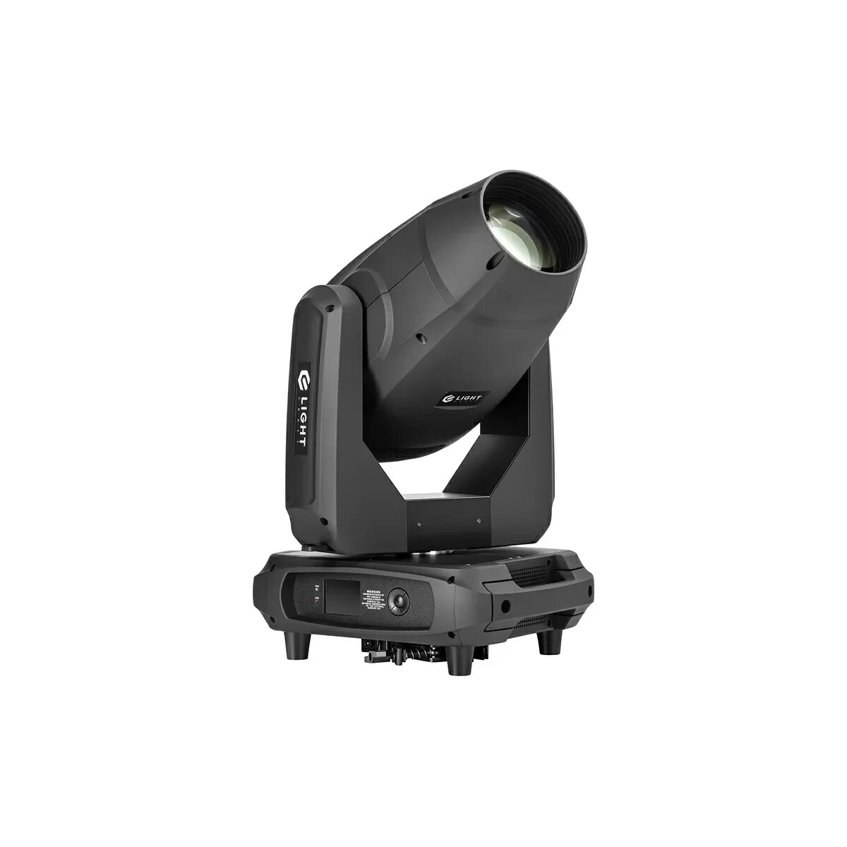 Вращающаяся голова LightCraft BSW 300 CMY [BSW. Тип источника света: LED-модуль белого цвета 300Вт. Цветовая температура источника: 9500K. Линейная цветовая температура СТО 3200-8500К. Угол раскрытия луча: 4°- 35° (линейный Zoom). Линейный диммер 0-1]
