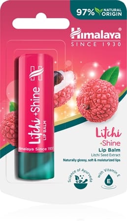 Бальзам для губ Himalaya Herbals Litchi Shine для женщин, 4,5 г