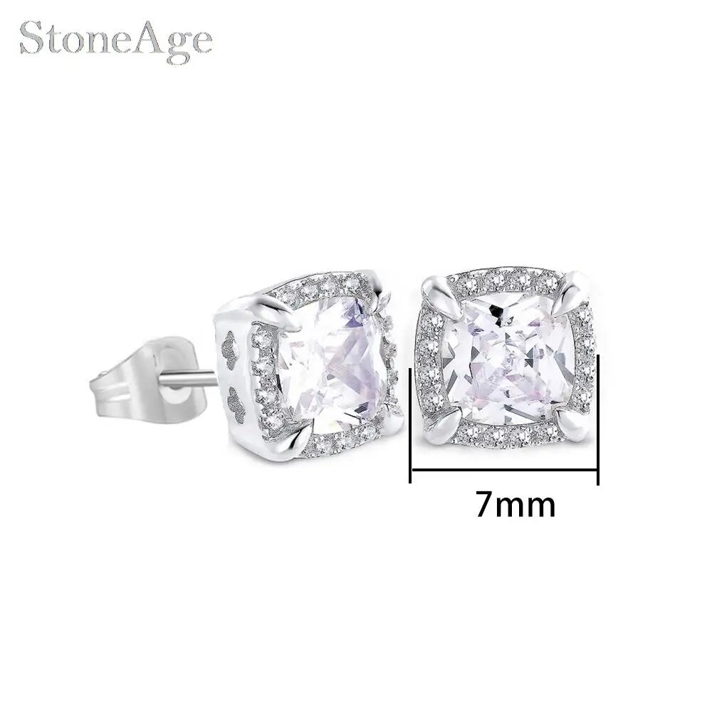 Серьги StoneAge, фиолетовый