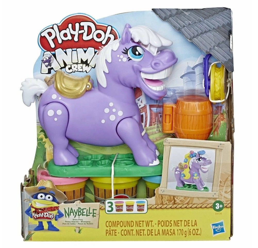Набор для лепки Play-Doh от Hasbro, Пони-трюкач