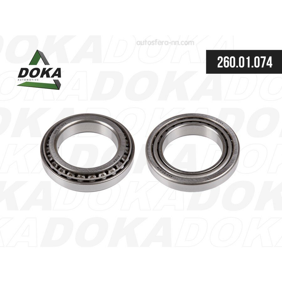 DOKA 26001074 Подшипник ступицы роликовый D=121.5, d=77.8, b=24.6 \Iveco EuroCargo 75E12