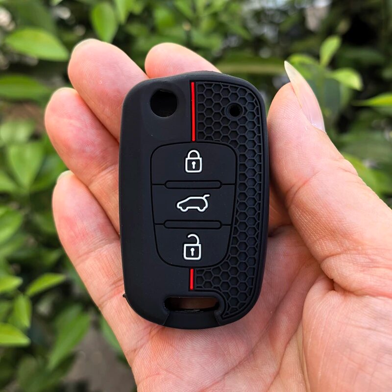Силиконовый Чехол Для Ключей Kia Soul, Venga, Picanto, Rio, Sorento, Ceed, Sportage, Hyundai I20, I30, Veloster