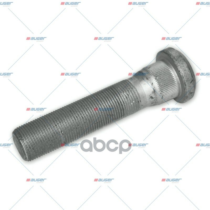 Болт колесный! M22x1.5x124/114 Volvo FH12(G4)/ FH16(G3)/ FM9(G2)/ FM12(G3)/ FM13(G1) AUGER арт. 65156
