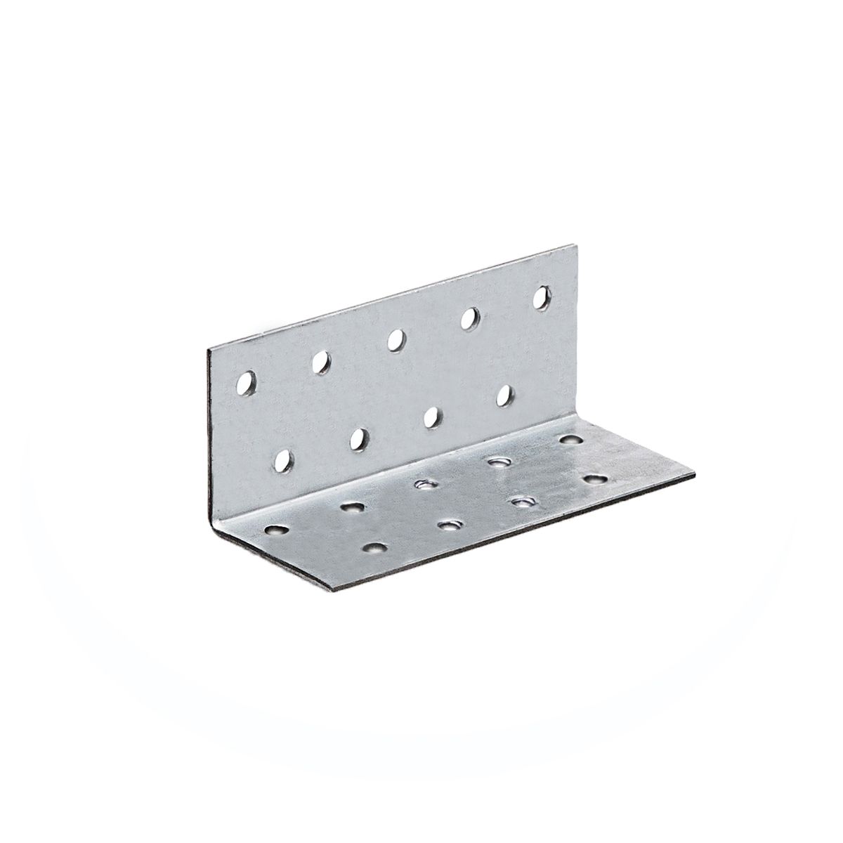 Пластина перфорированная угловая 40x40x100x2,0мм хром (1 шт) Suki