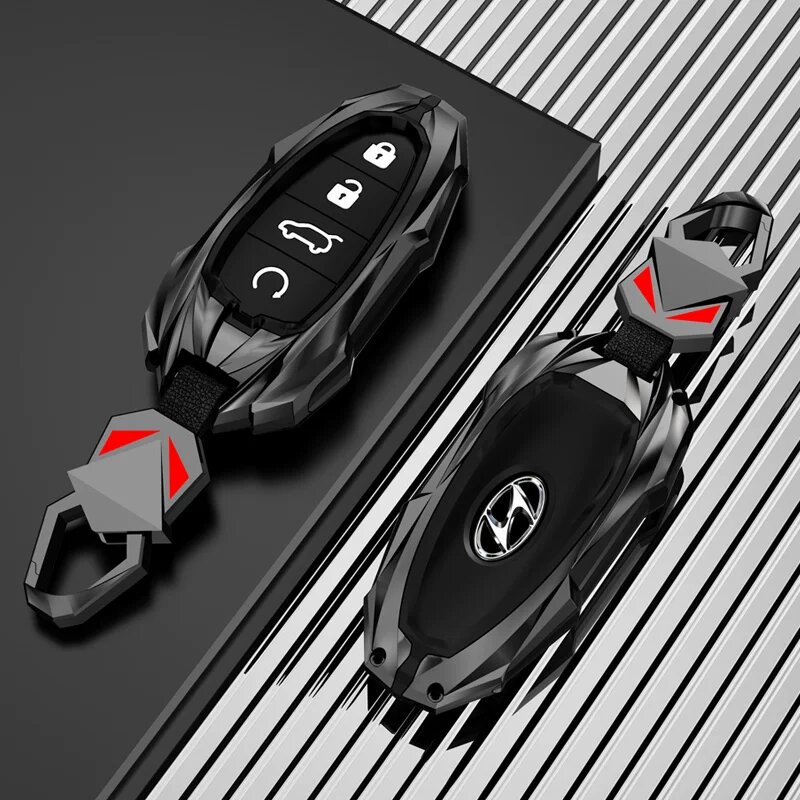 Чехол для ключей Phantom Armor серия L для автомобилей Hyundai черный маленький дьявол аксессуар