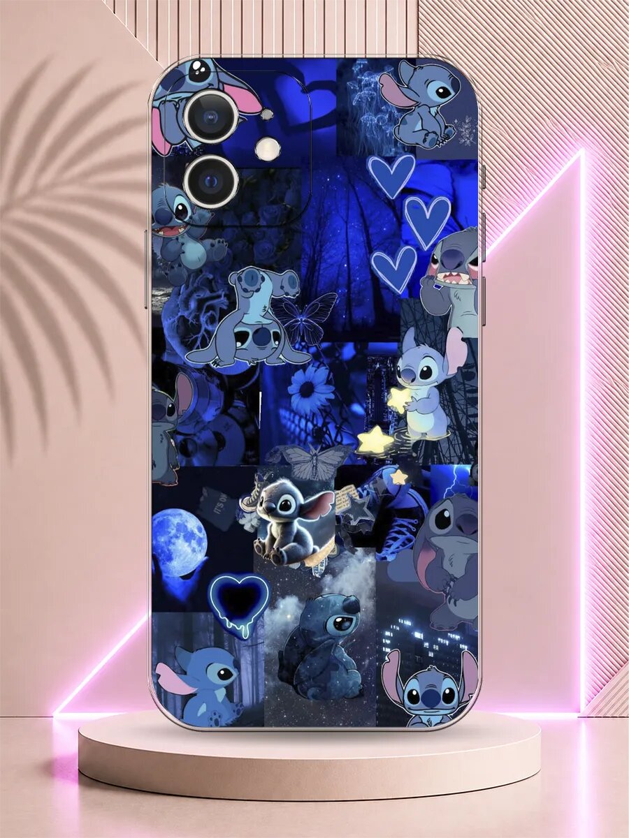 Чехол на iPhone 12 Стич