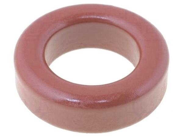Феррит тороидальный MICROMETALS T80-2 5,5 нГн 6,35 х 12,6 мм 1 шт