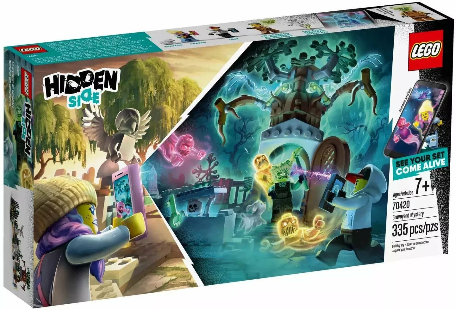 Конструктор LEGO Hidden Side 70420 Загадка старого кладбища