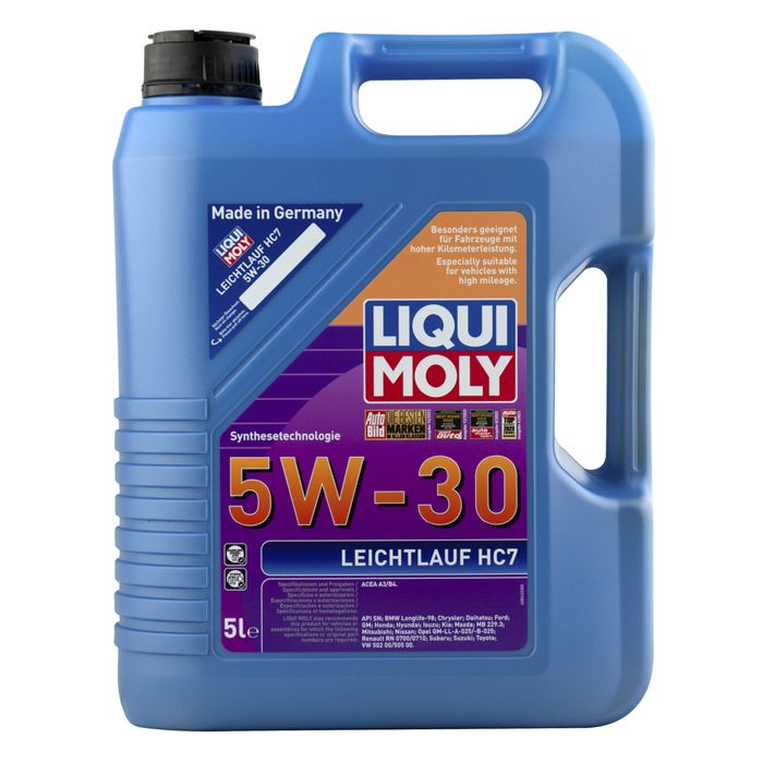 Синтетическое моторное масло Liqui Moly Leichtlauf HC7 5W-30, 5л