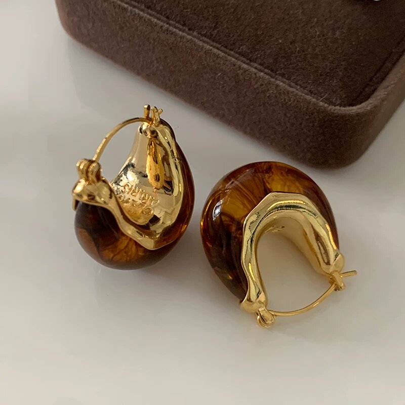 Серьги, эпоксидная смола