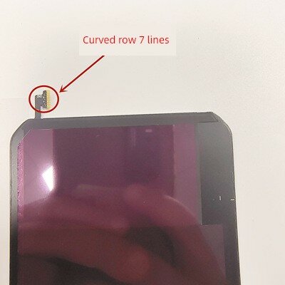 7-линейная изогнутая плата подсветки для iPhone XR/11, замена совместимая для ремонта экрана LCD