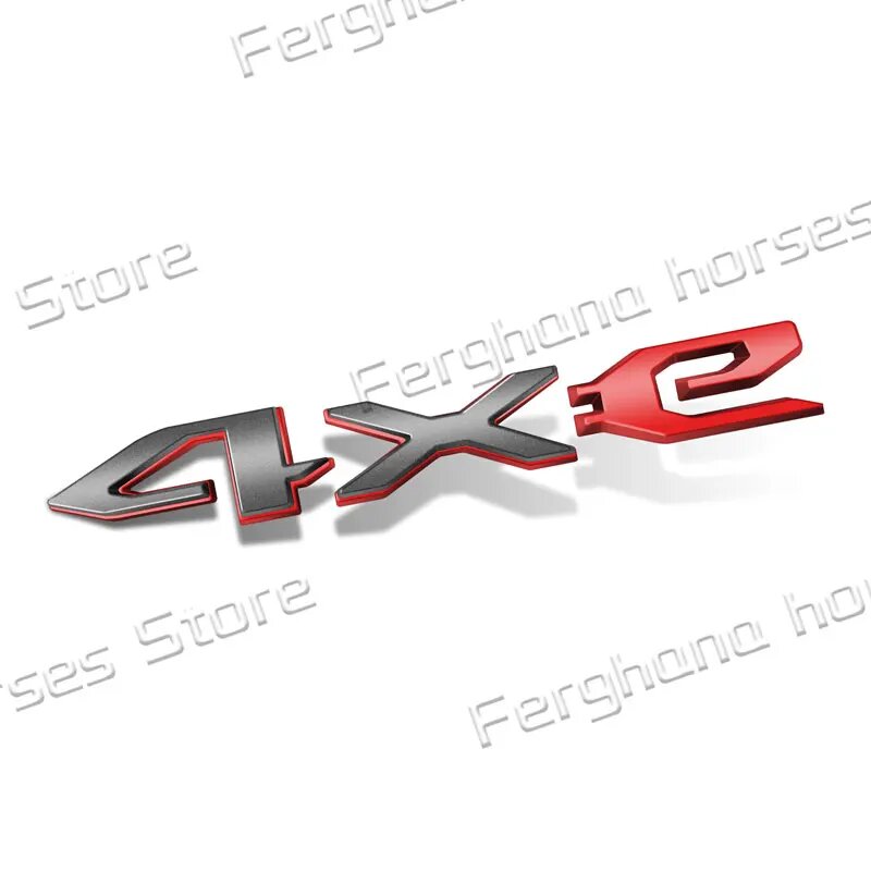 Автомобильная 3D пластиковая эмблема из АБС-пластика для Jeep 4XE, логотип Wrangler Gladiator F