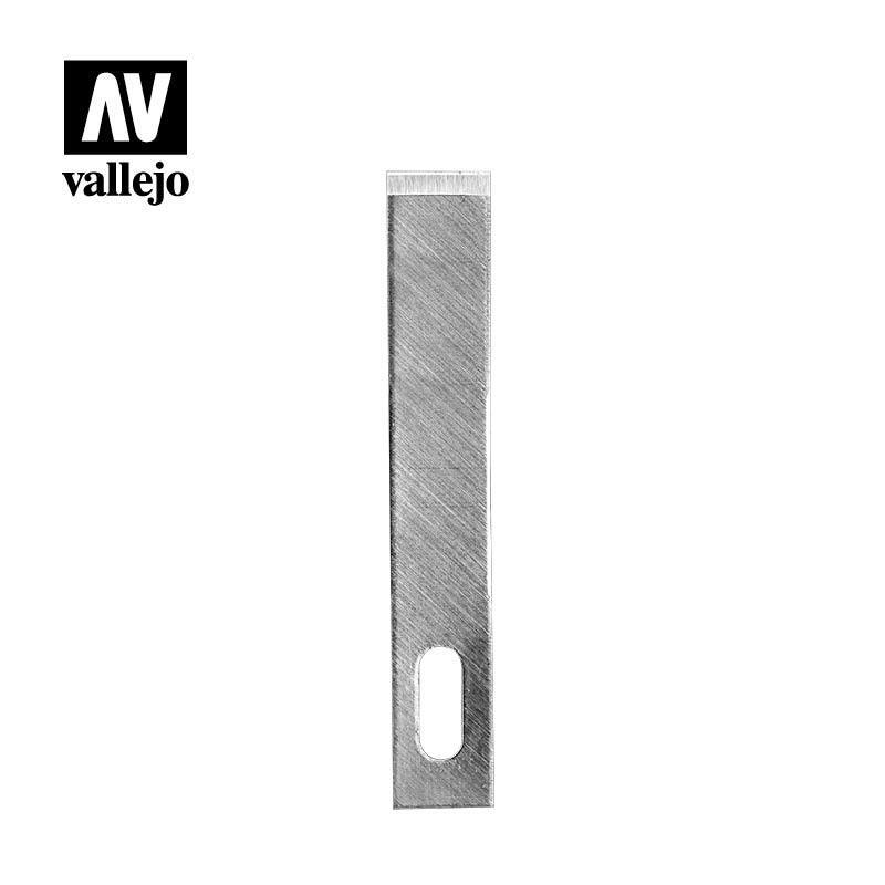 Набор сменных лезвий для модельного ножа VALLEJO TOOLS: CHISELLING BLADES (5)