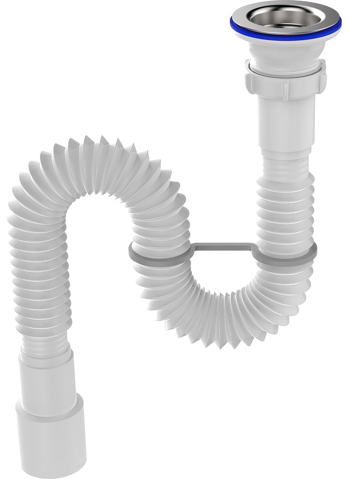 Гофросифон Aquant 1 1/2'х40/50 F113-55-MR