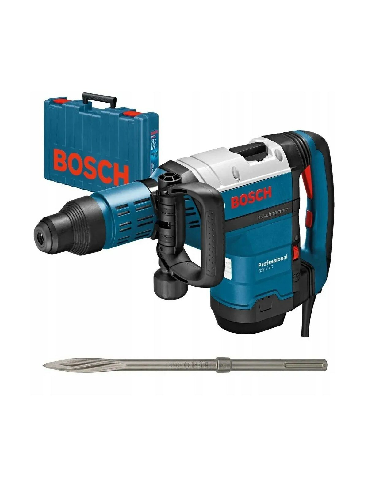 Bosch Отбойный молоток GSH 7 VC, SDS Max, 1100 Вт, 8.5Дж, 0611322000