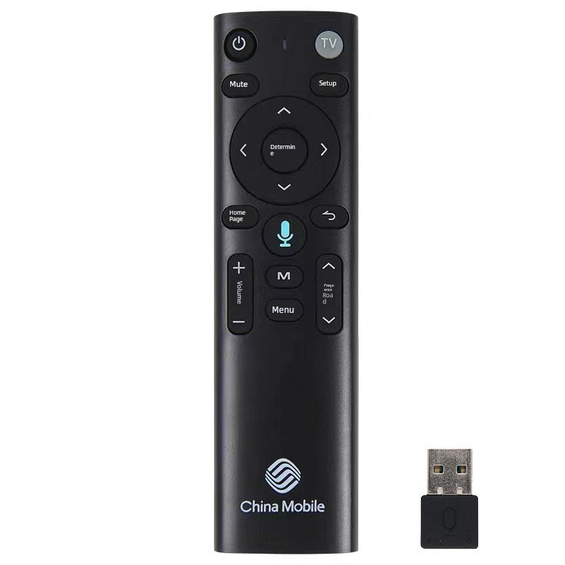 Bluetooth пульт ДУ с голосовым управлением и USB приемником для ТВ-приставки China Mobile HG680