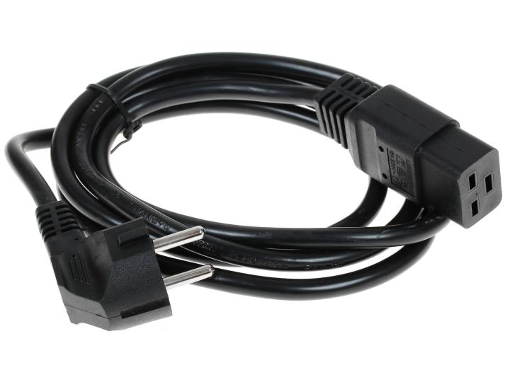 Cablexpert PC-186-C19 Кабель IEC-320-C19 - розетка 220V 1.8м Европейский стандарт — фото 1