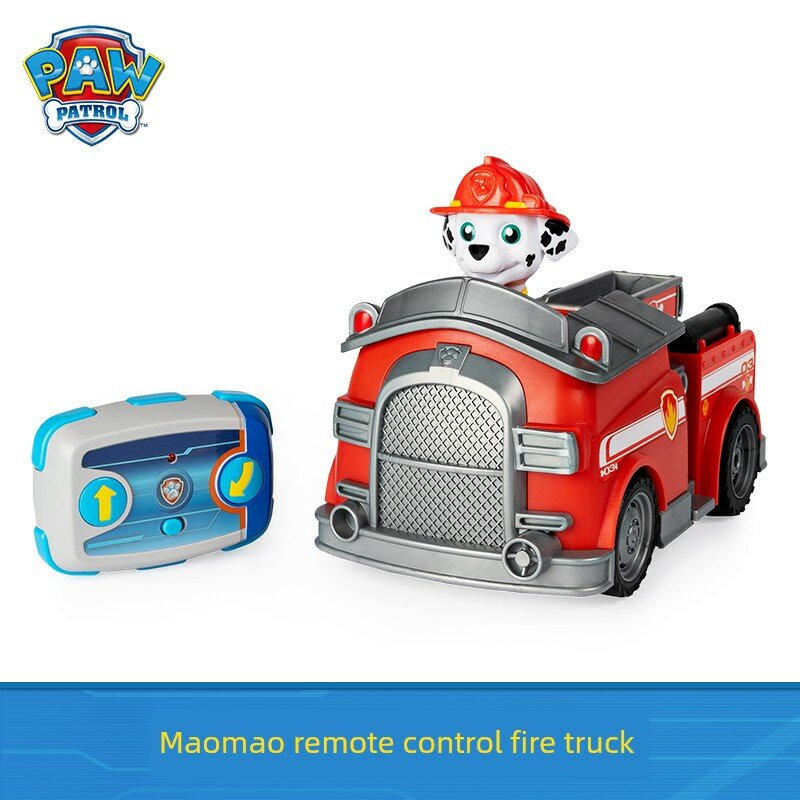 Игрушка Paw Patrol Дистанционное Управление Пожарная Машина для Детей 3-6 Лет, Официальный Набор с Маршаллом
