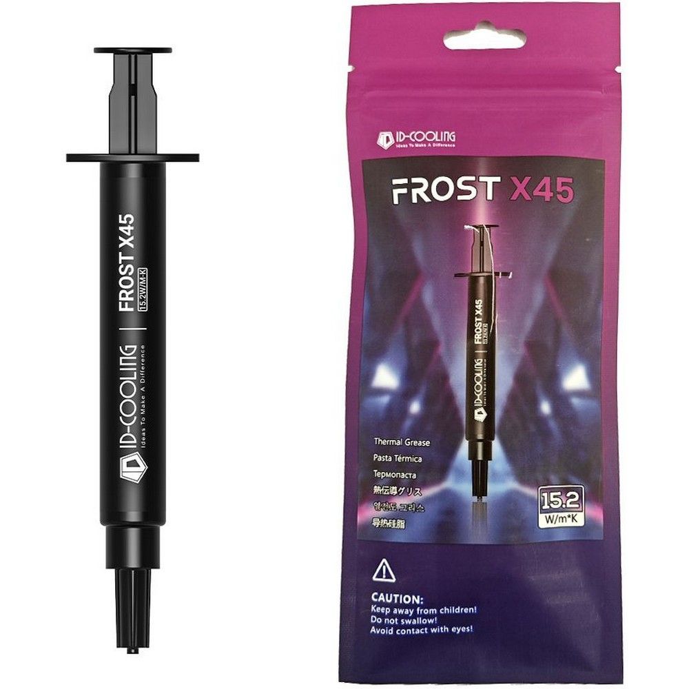 Термопаста ID-COOLING, 15.2Вт/(м-К) шприц 4гр. (FROST X45 4G)