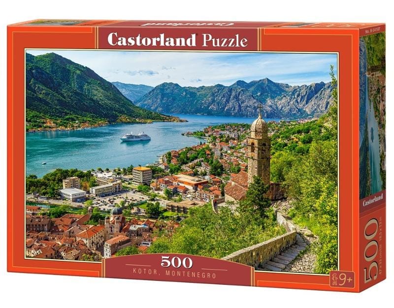 Пазл Castorland Kotor Montenegro, 500 элементов, разноцветный, 47х33 см