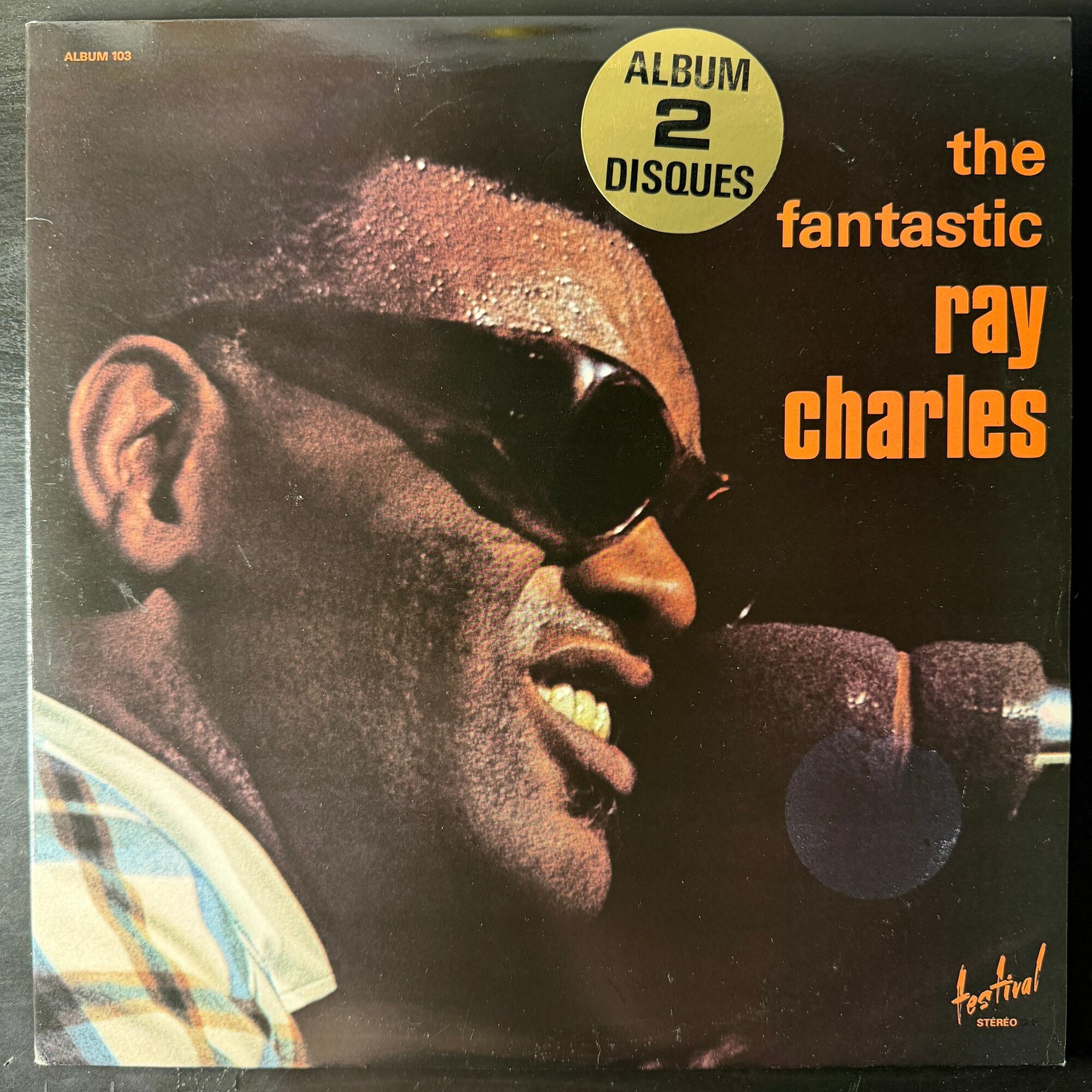 Виниловая пластинка Ray Charles The Fantastic Ray Charles 2LP (Франция)