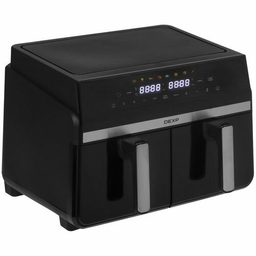 Аэрогриль DEXP DoubleFry DAF-2210 черный