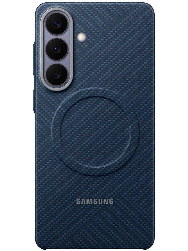 Чехол Samsung Carbon Magnet Case Galaxy S26+ темно-синий