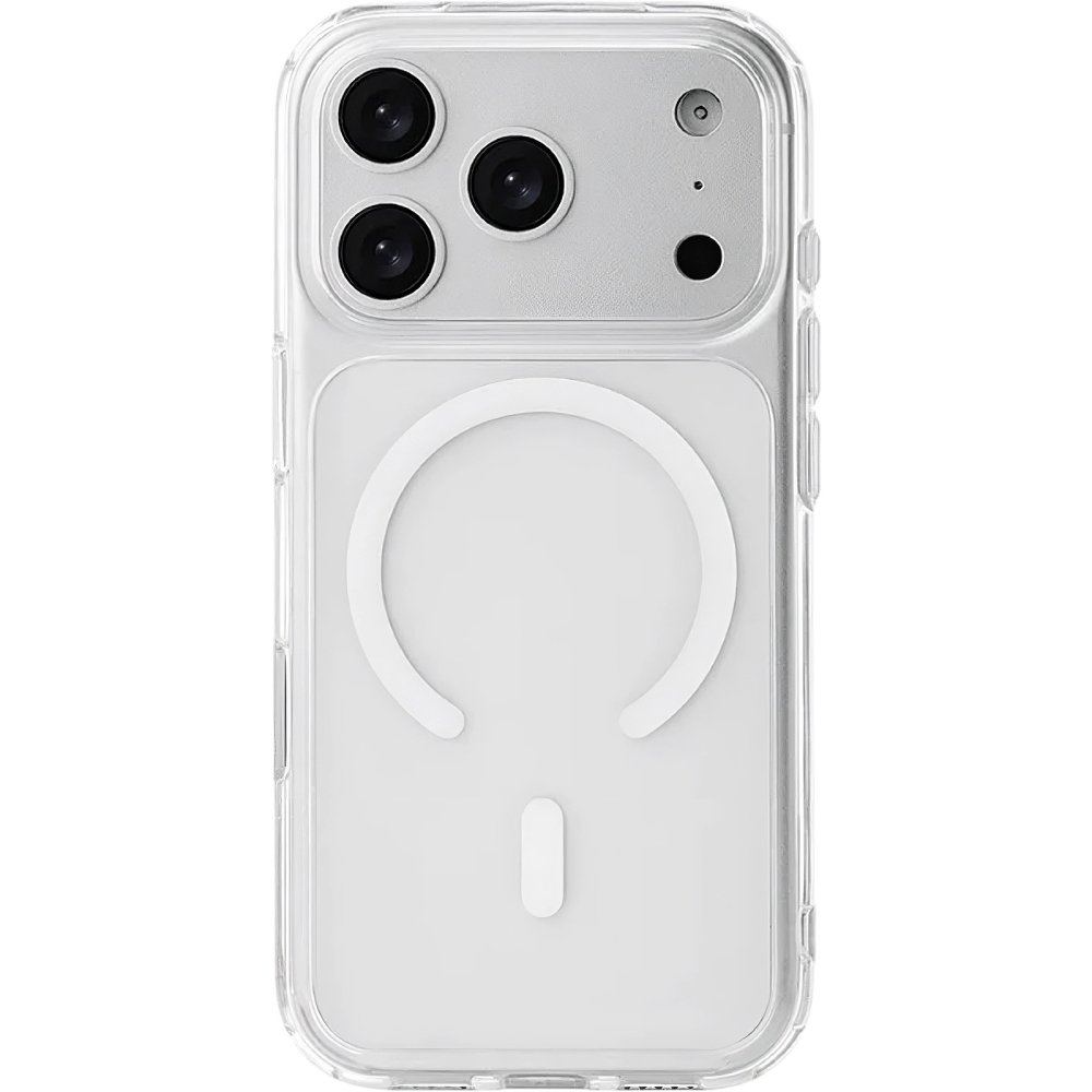 Чехол uBear Real Mag Case с MagSafe для iPhone 18 Pro прозрачный (CS675TT63PRL-I26M)