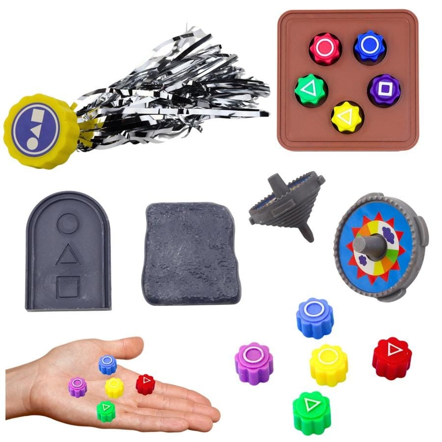 Настольная игра Lean Toys Squid Game, набор из 4 игр, размер упаковки 15 x 15,5 x 5,5 см
