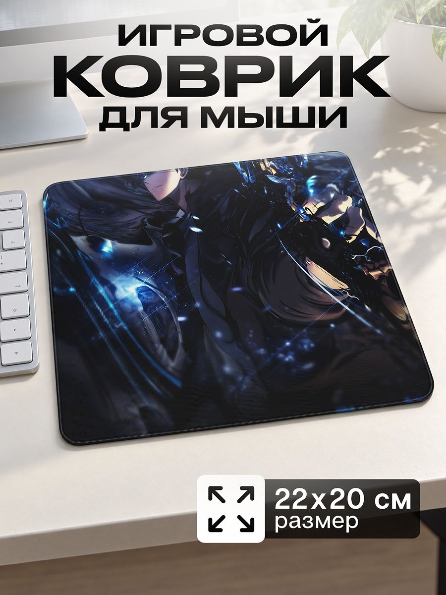 Коврик для мыши игровой Solo leveling 22x20 см ProSleeves