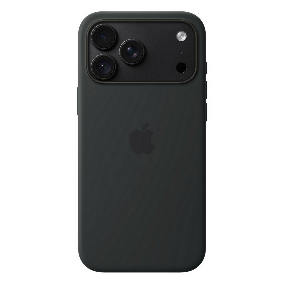 Чехол Apple Silicone Case MagSafe для iPhone 18 Pro Max (MK954) Black