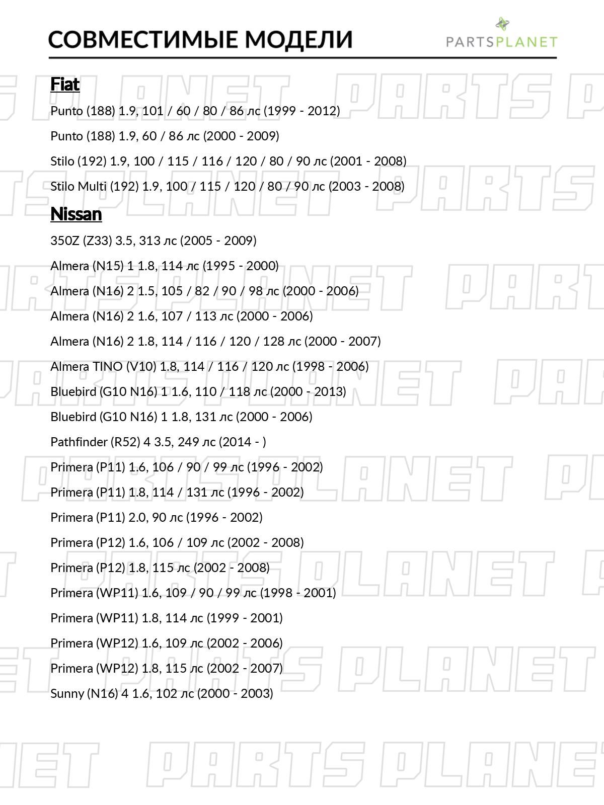 Ремень поликлиновой, для Ниссан Альмера 1 1995-2000, 2 2000-2006, Блюберд 1 2000-2013, Шкода Фабиа 1 2003-2008, Фольксваген Поло 2005-2009 OEM 03G903137H 117204M510 117204M511 арт 6PK820