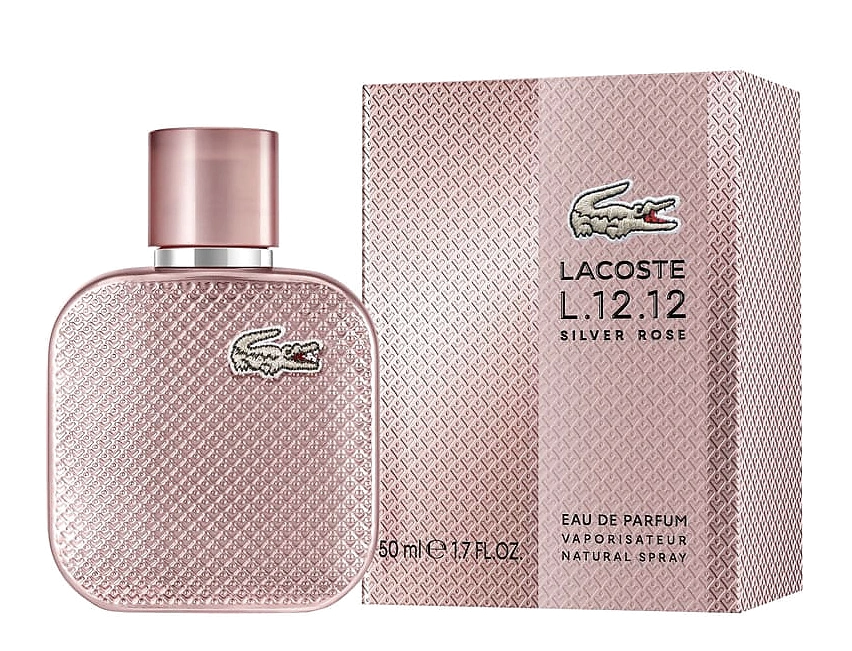 Духи Лакост Л 12 12 Сильвер Роуз 50 мл для женщин / Lacoste Silver Rose