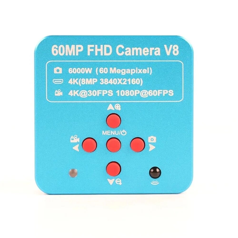 60MP цифровой микроскоп 2K 4K HDMI USB для пайки PCB ремонта телефонов электронный увеличитель лабораторный тринокулярный микроскоп244