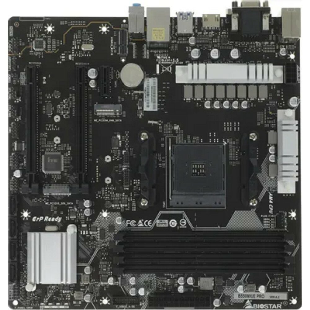 Biostar Материнская плата B550MX/E PRO Socket AM4 4хDDR IV 2хM.2