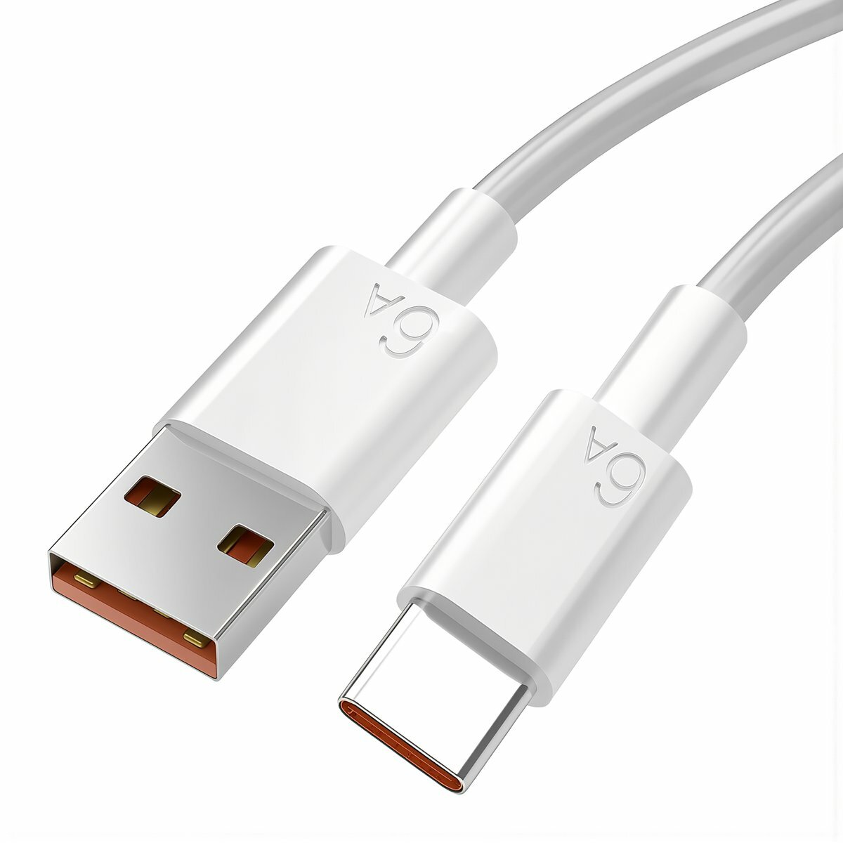 Кабель для смартфона во время игр USB Type-C длина 1 метр 6А быстрая зарядка передача данных совместим с камерами