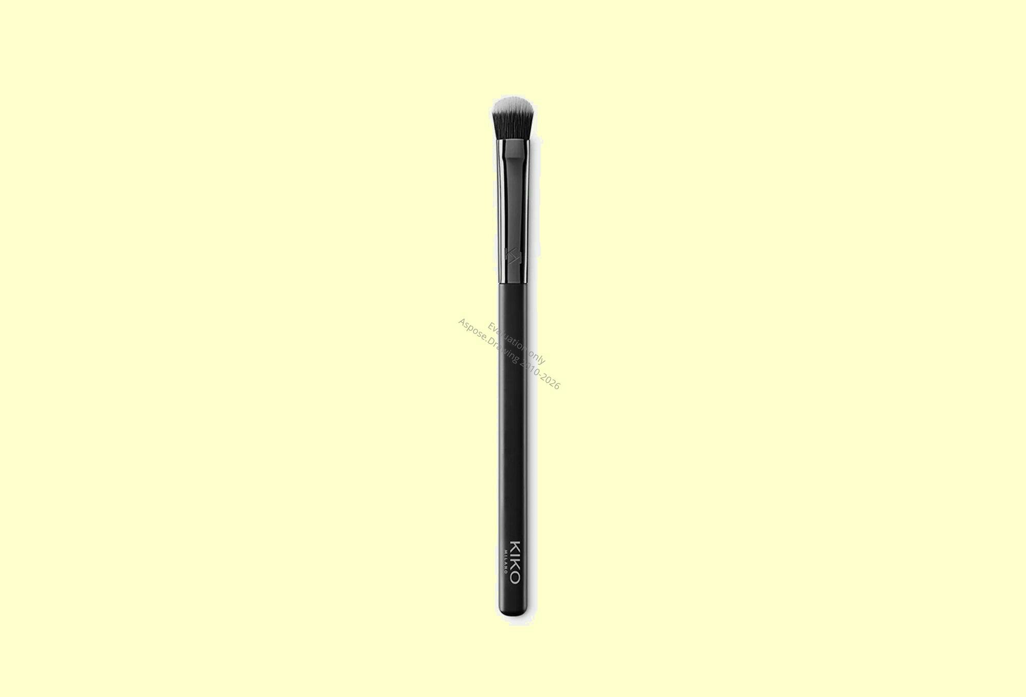 Кисть для области вокруг глаз, с эффектом однородности нанесения теней KIKO MILANO EYES 58 BLENDING BRUSH, 1 шт
