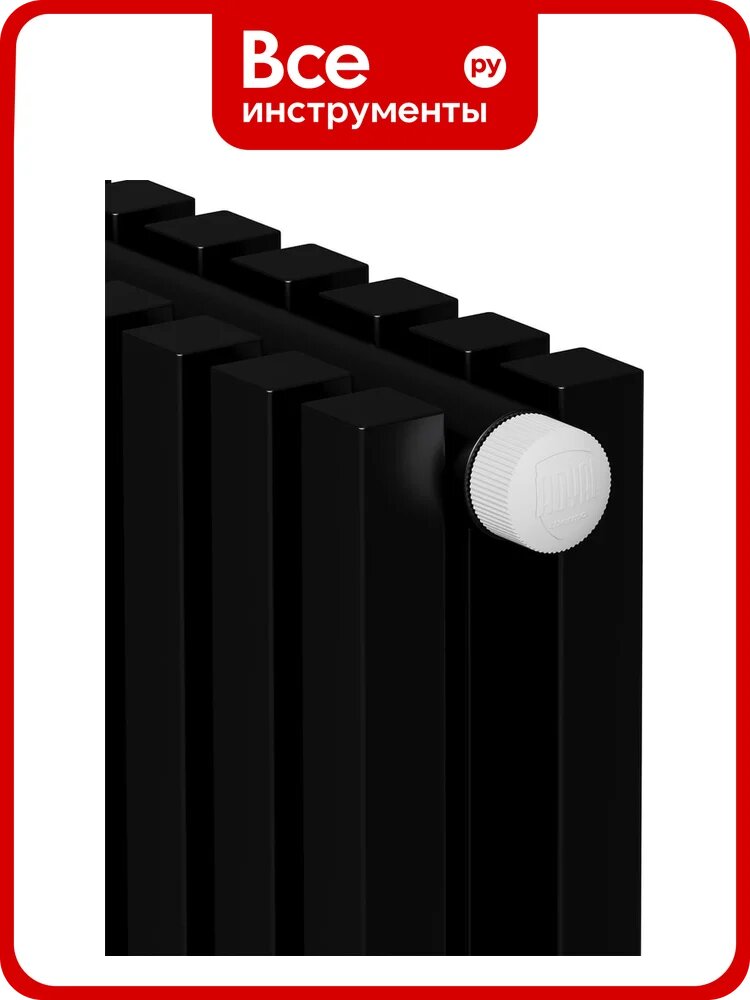 Дизайн-радиатор ROYAL THERMO Shift Q30 VC2180 - 10 секций RAL9005m НС-1631267