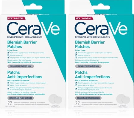 Пластыри для проблемной кожи CeraVe Blemish Control Barrier Patches, 2x22 шт