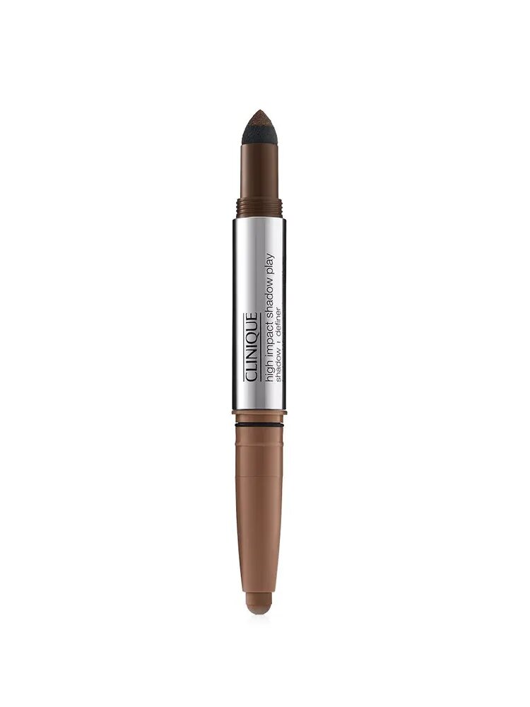 Clinique Двусторонние тени для век, High Impact Dual Eyeshadow, оттенки Rum + Cola, 1.9 г