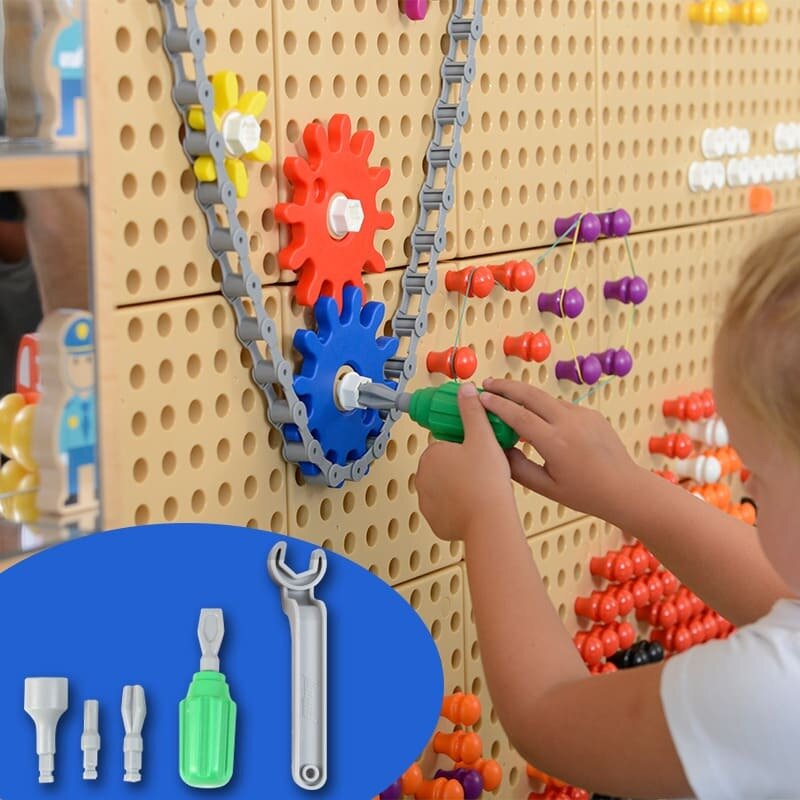 Ручной инструмент для STEM Стены (комплект из 6 предметов) MasterkidzАрт. 9951