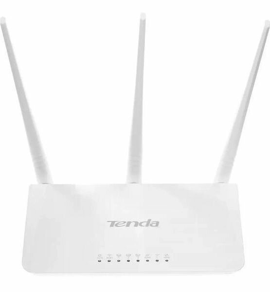 Wi-Fi роутер Tenda F3 3 LAN,300 Мбит/с, IPv6