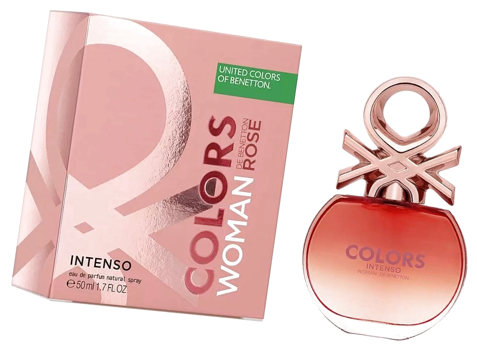Benetton Colors Rose Intenso 50 мл для женщин парфюм - Бенеттон Колорс Роуз Интенсо