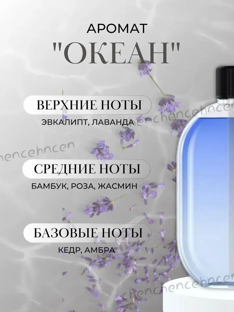 Флакон для аромадиффузора, сменный блок для диффузора, 5 ароматов в наборе — фото 1
