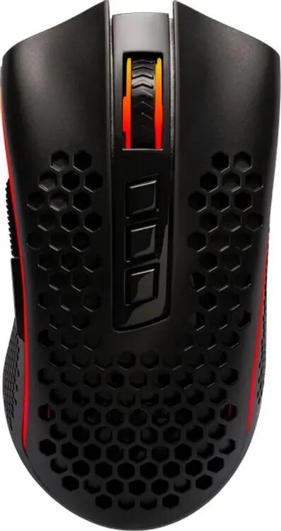 Мышь беспроводная Redragon Storm Pro, игровая, радио, оптическая, USB, 16000dpi, черный