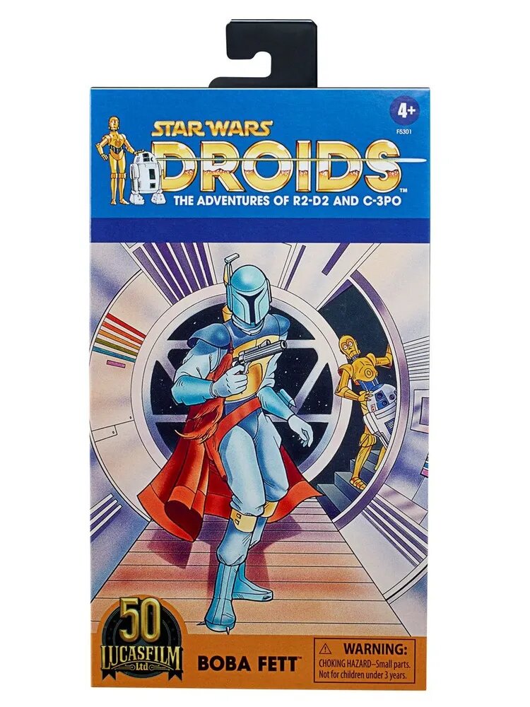 Фигурка Hasbro Star Wars Toys Анимация планеты из серии "Черный ящик": Инопланетная пара Боба Фетта