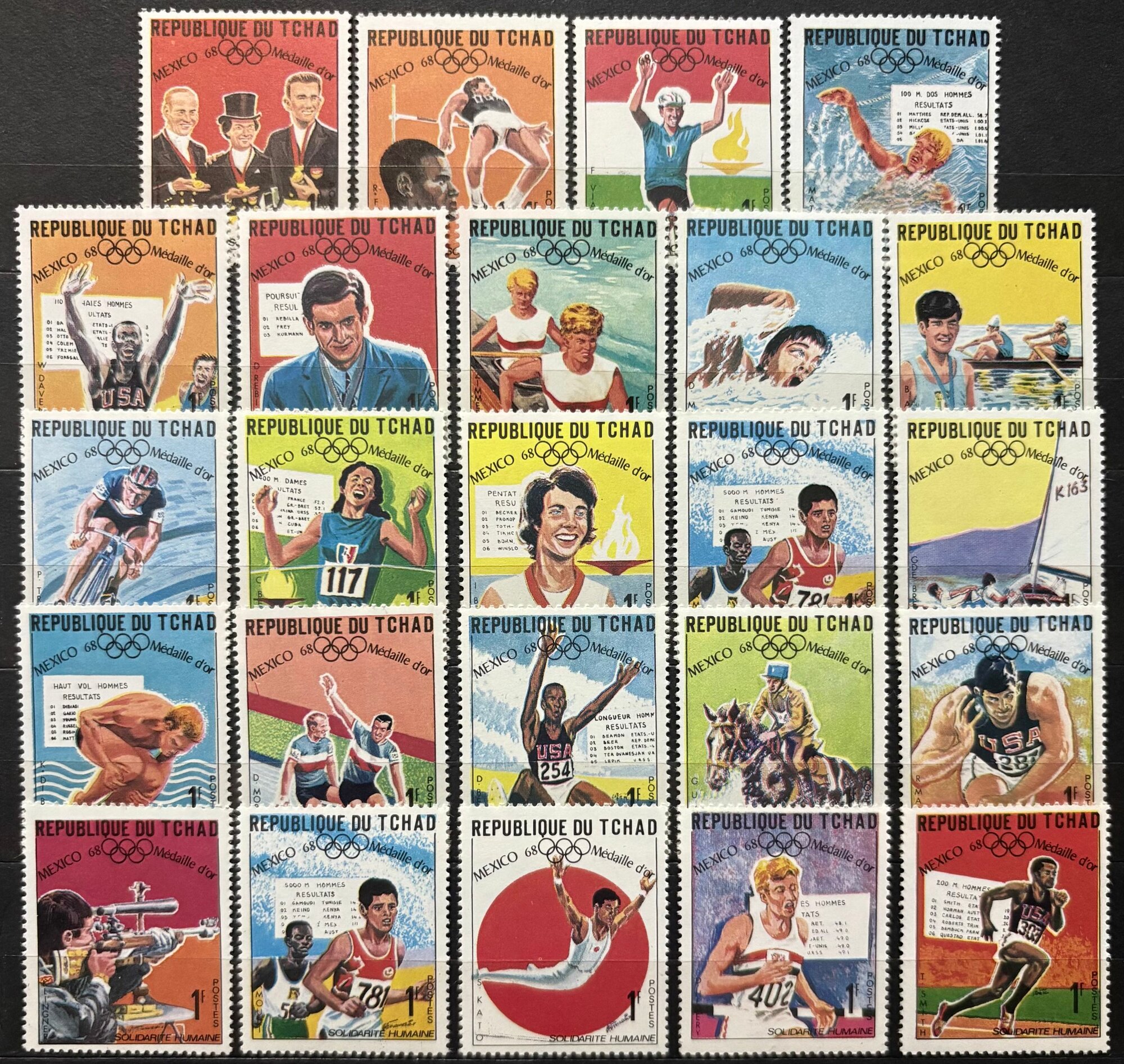Чад 1968, Спорт. Олимпийские игры