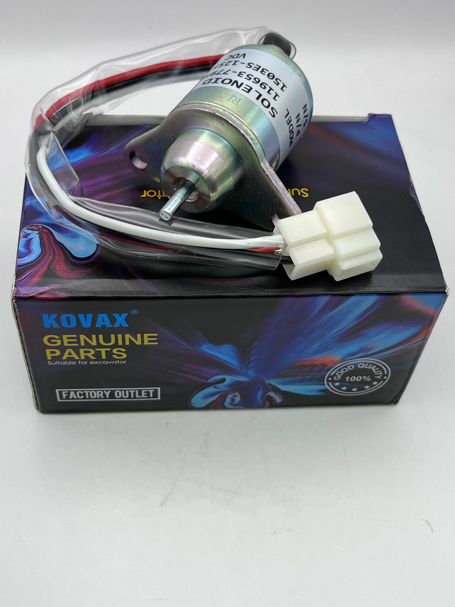 Соленоид остановки двигателя KUBOTA (12V). Артикул 1503ES-12S5SUC5S