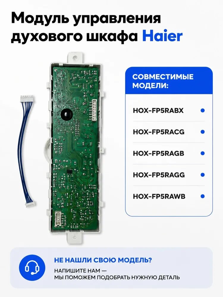 Модуль управления духового шкафа Haier HOX-FP5RA* (0530074475)