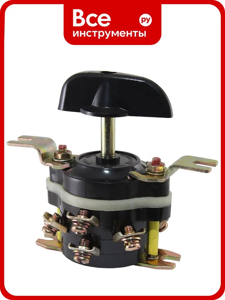 Пакетный переключатель TDM ELECTRIC ПП 3-16/Н2 исп.1 3П 16А 220В IP00 SQ0723-0037